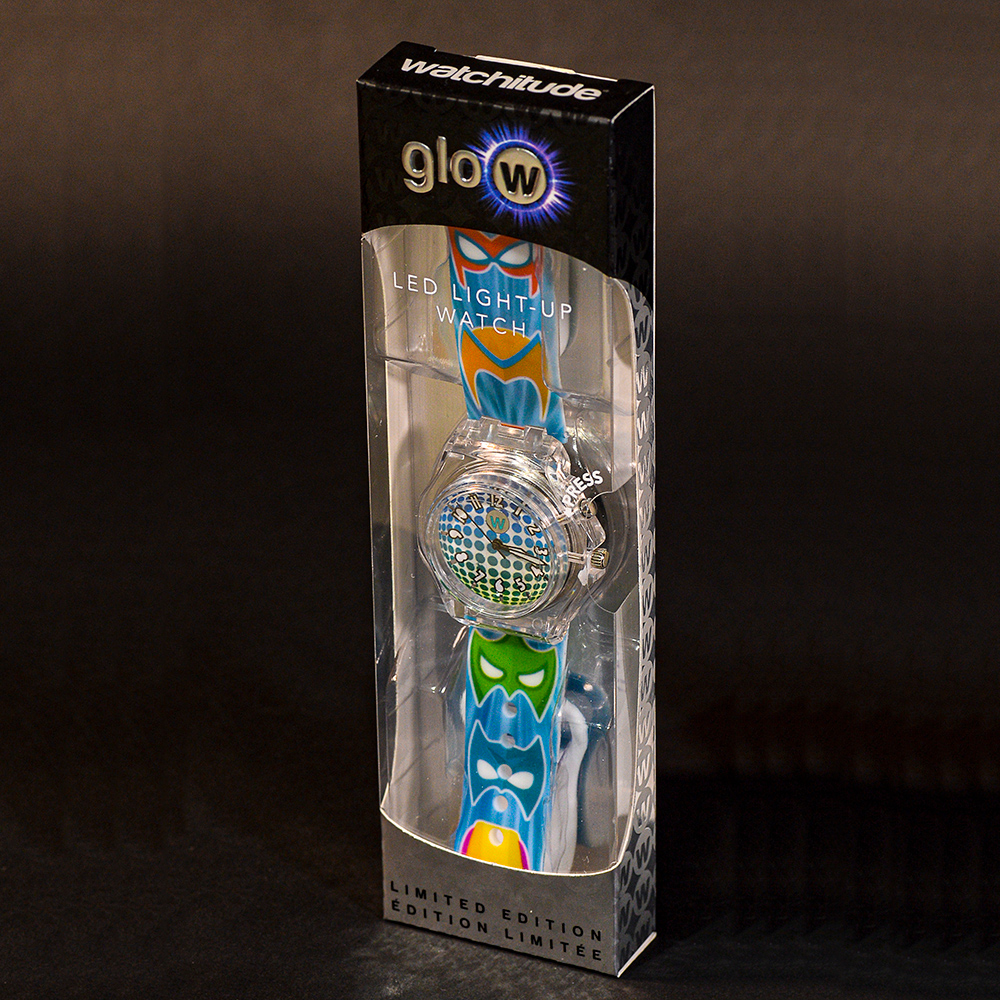 Buy Superhero - Watchitude Glow - Led Light-up Watch for USD 22.00 ...